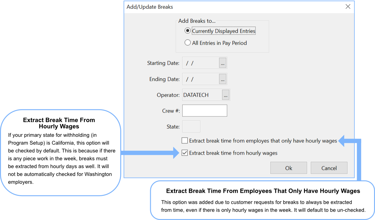 Rest & Recovery/Paid Rest Break Review - Datatech